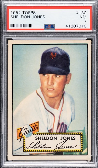 1952 Topps #130 Sheldon Jones – Post War Cards