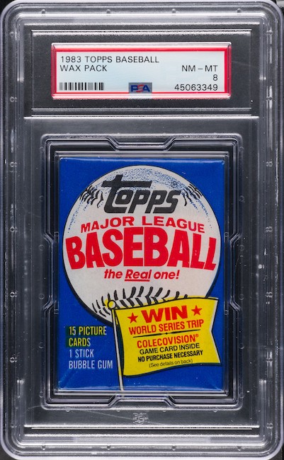 Rak Pak 1983 Topps Baseball
